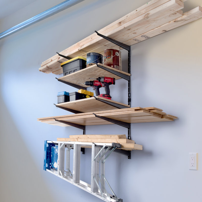 Delta Design delta Heavy Duty Steel Wall Mounted Adjustable 5-Tier ...