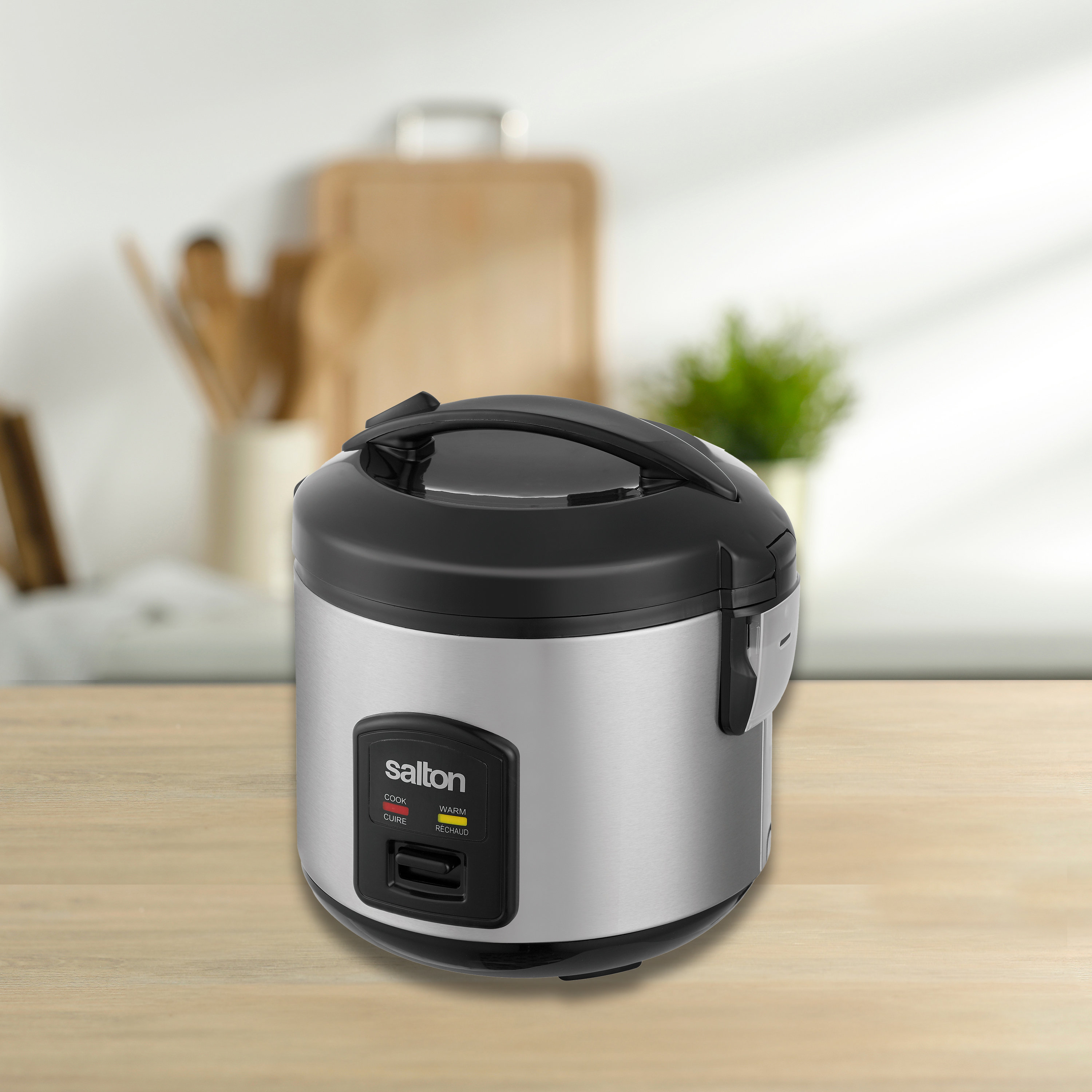 Salton Automatic Rice Cooker With Steamer – 8 Cup & Reviews - Wayfair ...