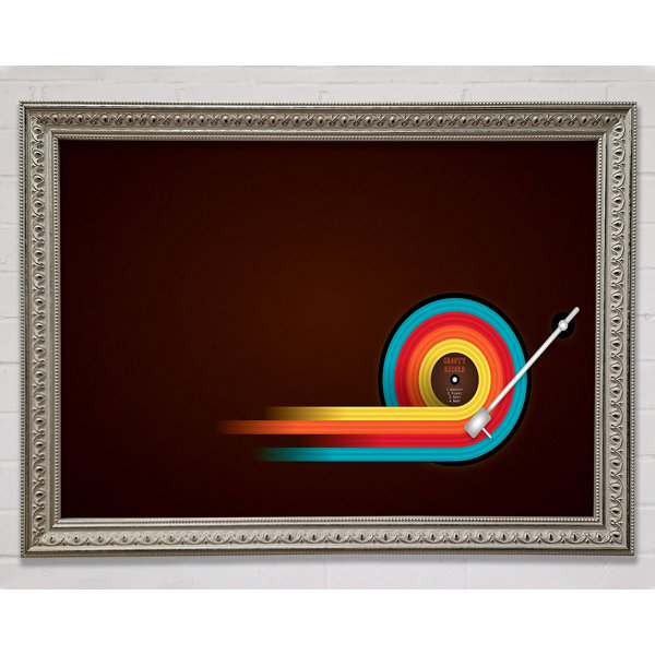 Ebern Designs Groovy Record - Single Picture Frame Art Prints | Wayfair ...