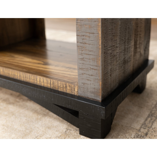 International Furniture Direct Loft Brown Electric Fireplace | Wayfair