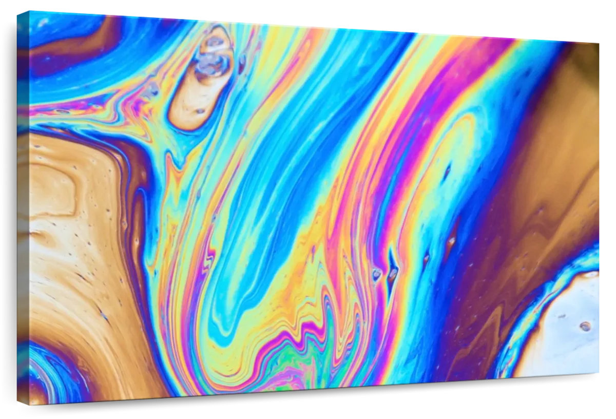 Wade Logan® Avery Oil And Water Abstract | Wayfair