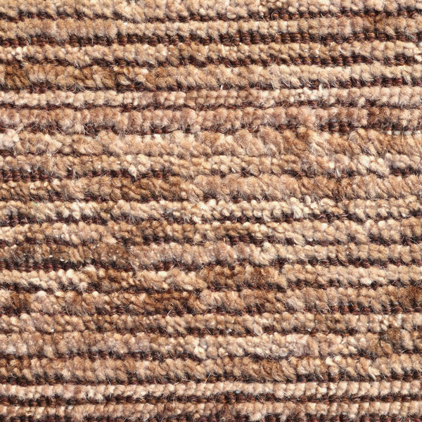 Tufty Home Linea Handmade Light Brown Rib Cut Wool Area Rug By Tufty ...