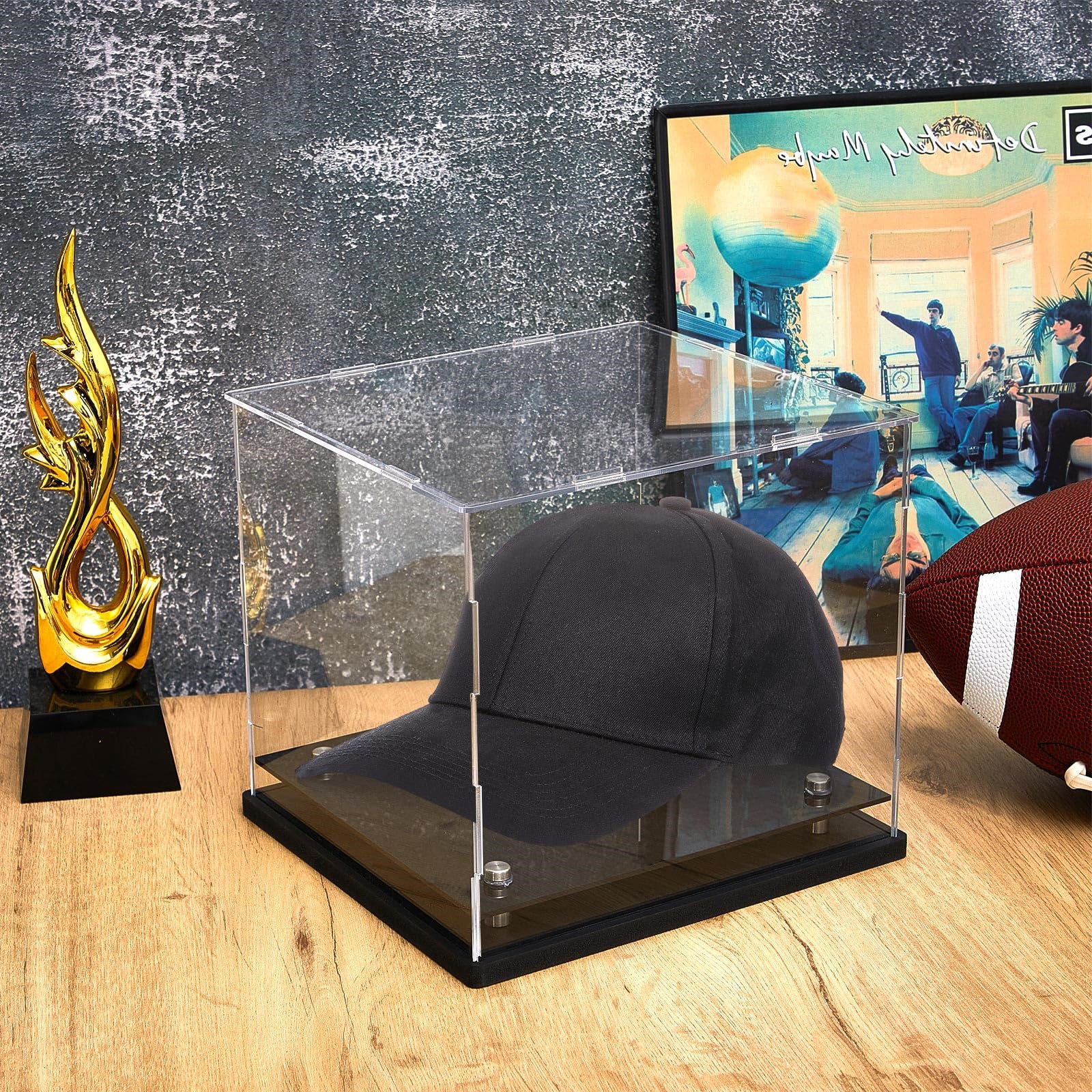 ARMIJU Clear Hat Display Case | Wayfair