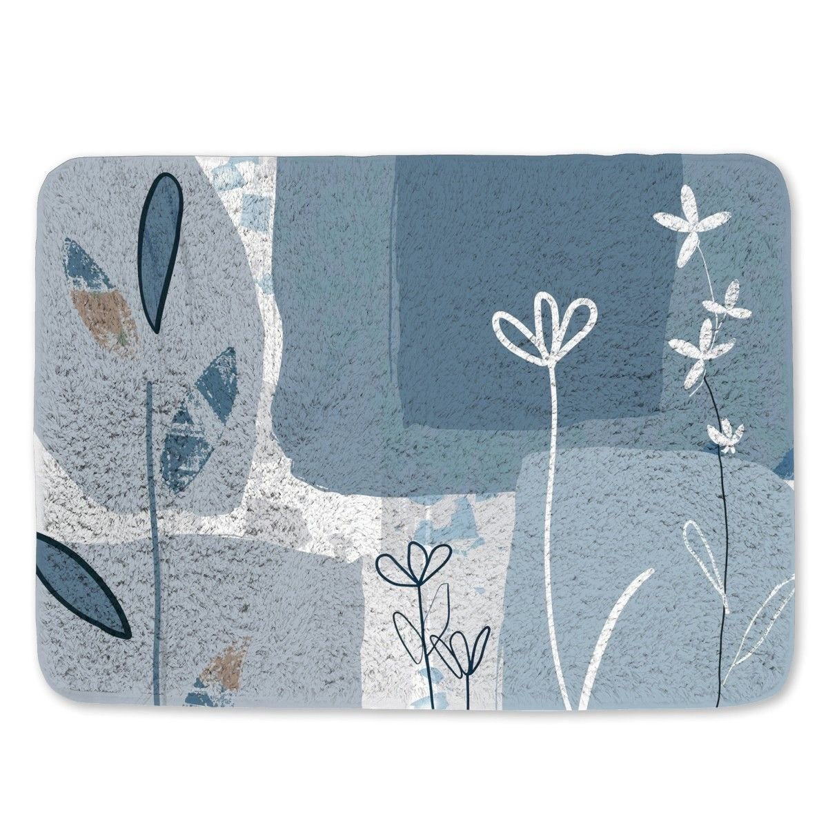 East Urban Home Leuthold Microfiber / Microsuede Bath Mat | Wayfair