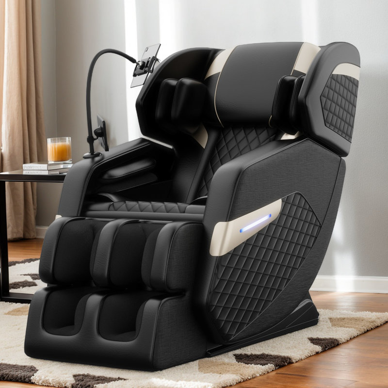 Inbox Zero Zero Gravity Massage Chair Recliner With Full Body Air ...