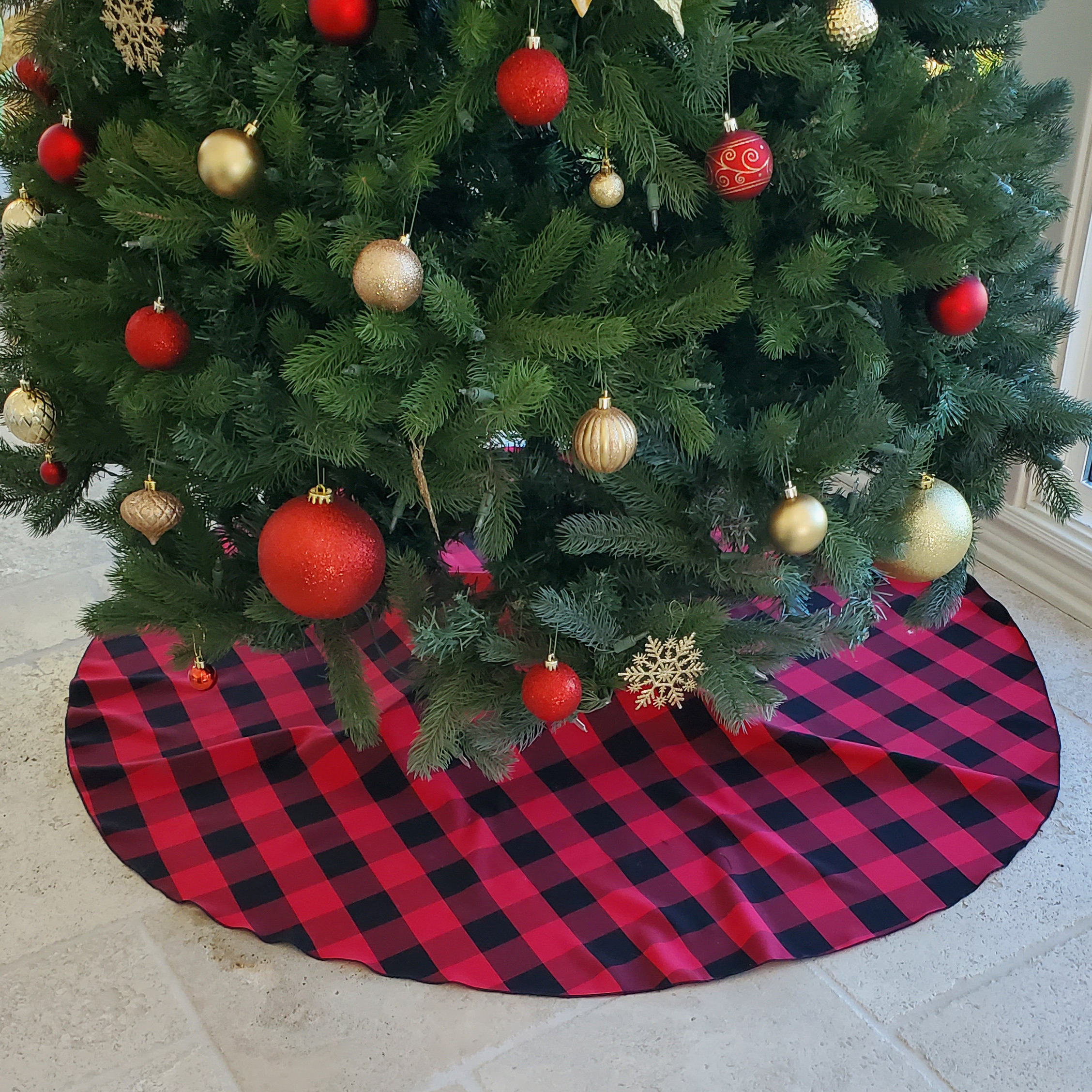 lovemyfabric Tree Skirt | Wayfair