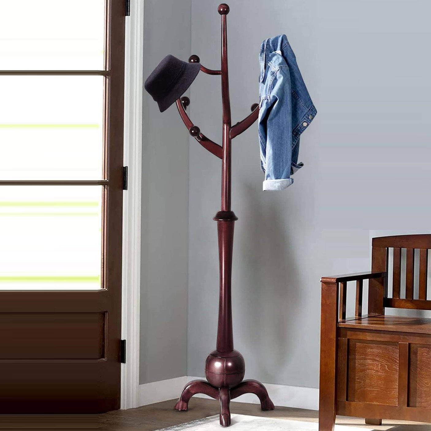 ALROMP 8 - Hook Coat Rack | Wayfair