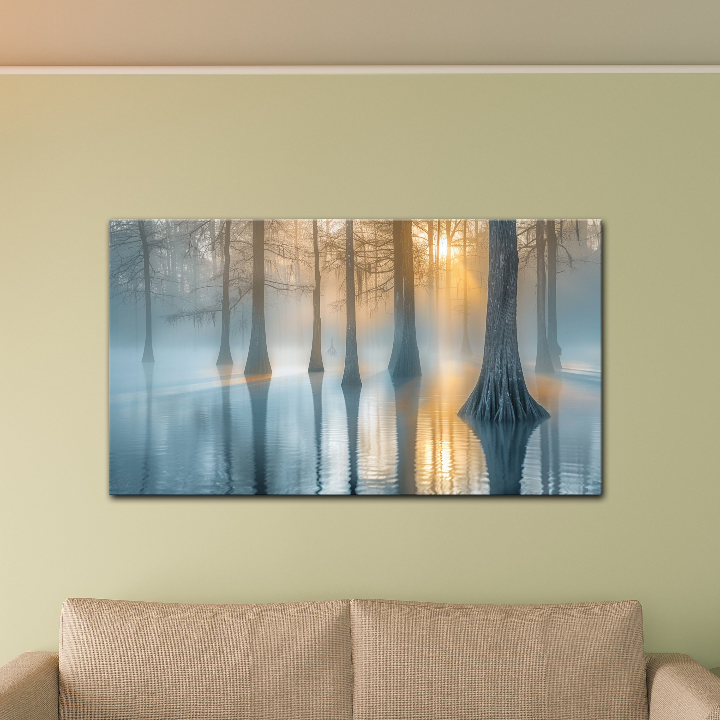 Millwood Pines Morning Mist: bluesy clear mist sequoia forest by Genie ...