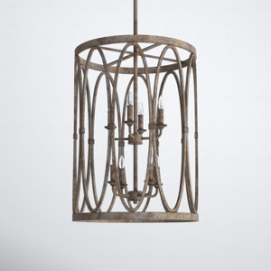 Birch Lane™ Alverstone 6-Light Drum Chandelier & Reviews | Wayfair
