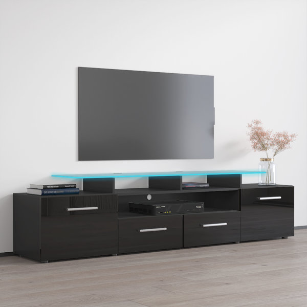 Orren Ellis Casares TV Stand for TVs up to 76" & Reviews | Wayfair