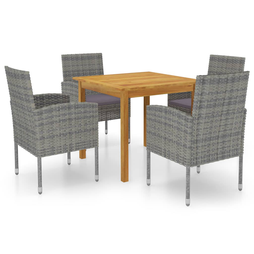 Latitude Run® Patio Dining Set Outdoor Dining Table and Chairs Patio ...