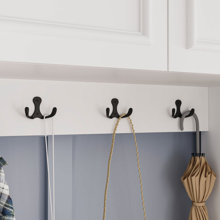 Red Barrel Studio® Quannell 63'' Wide Hall Tree with Bench and Shoe ...