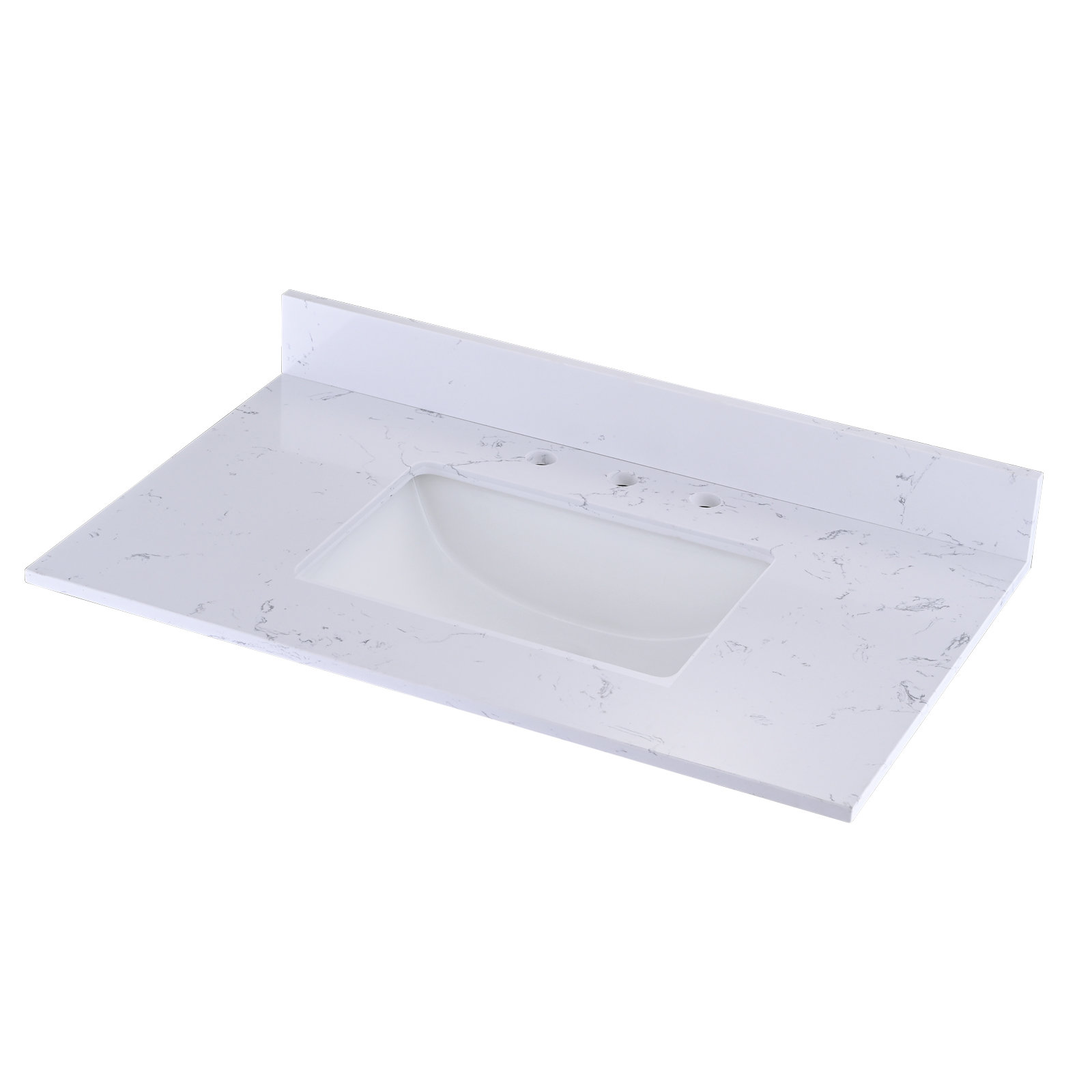 PROOX 36'' Bathroom Vanity Top in White | Wayfair