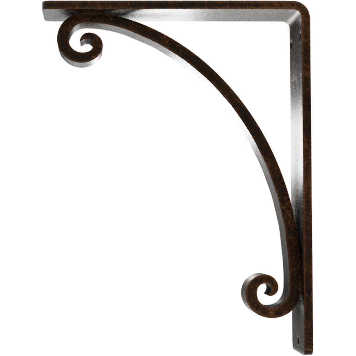 Ekena Millwork Legacy Wrought Iron Bracket "& Reviews" | Wayfair
