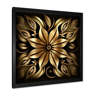 Willa Arlo™ Interiors Aviana Golden Lily On Black IV - Floral Lily ...