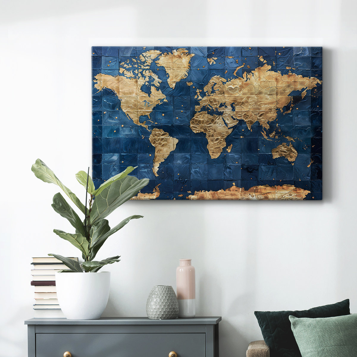 Breakwater Bay Maps Landscape Series CMXXVIII | Wayfair