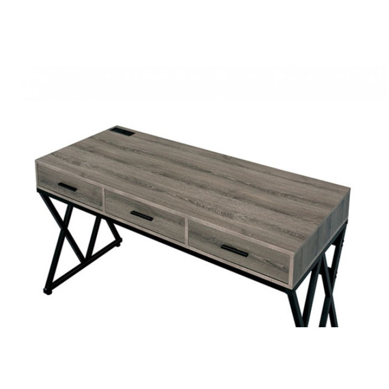 Inbox Zero Metal Base Writing Desk | Wayfair