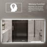Ivy Bronx Kewania Rectangular LED Backlit Bathroom Wall Mirror | Wayfair