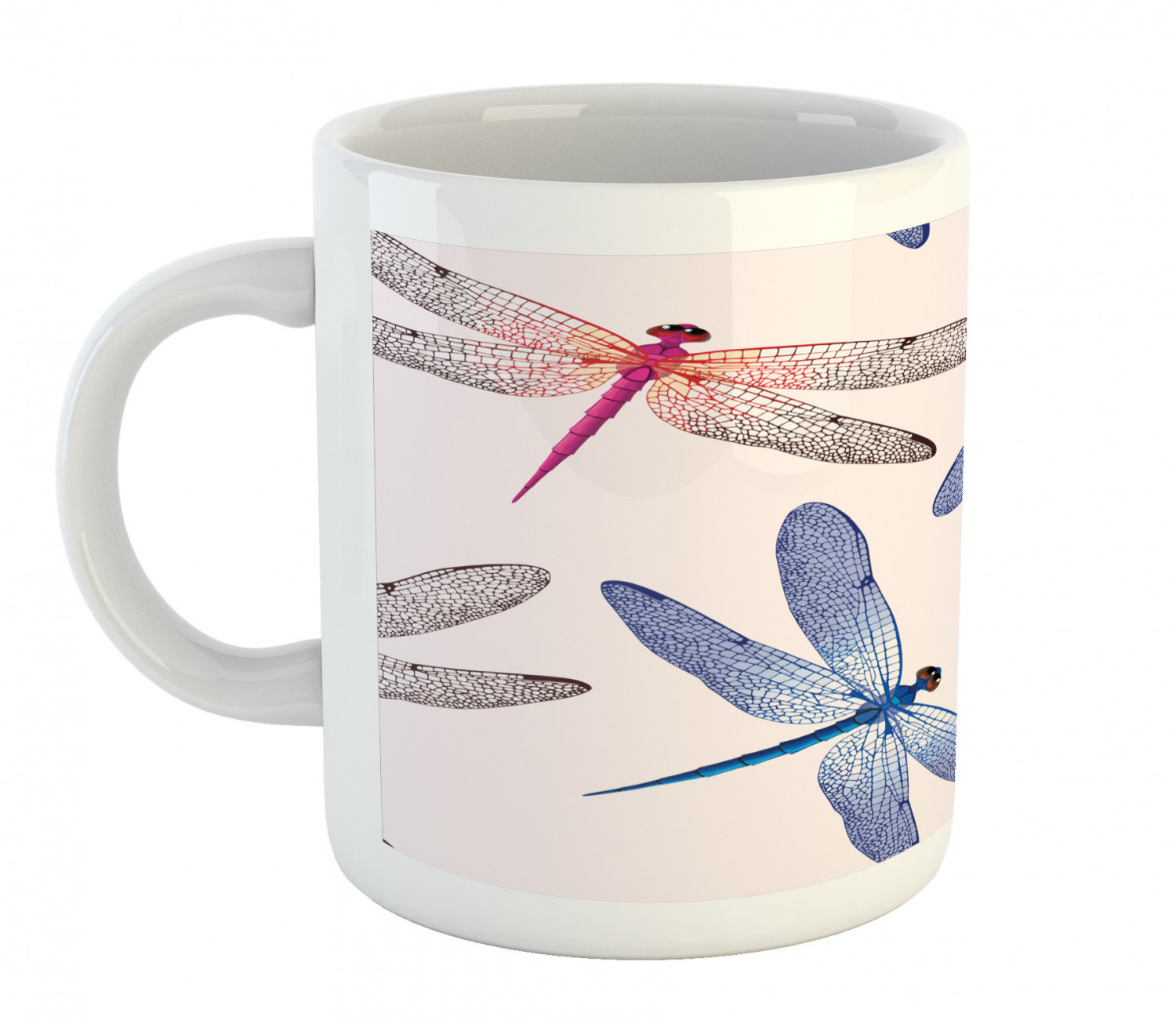 East Urban Home Dragonfly Coffee Mug | Wayfair