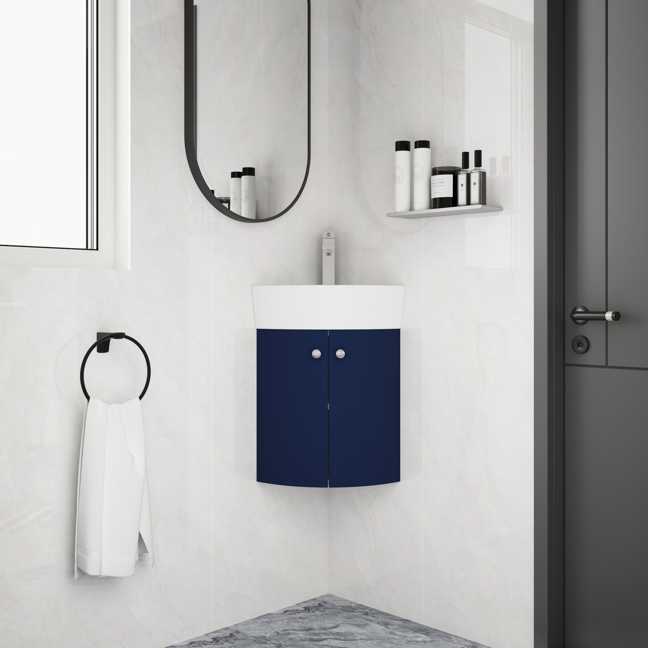 Corner Vanity Sink Cabinet Corner Bathroom Cabinet With Sink, Bathroom