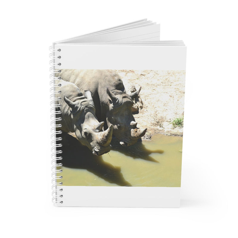 Marick Booster Rhinos Spiral Notebook | Wayfair