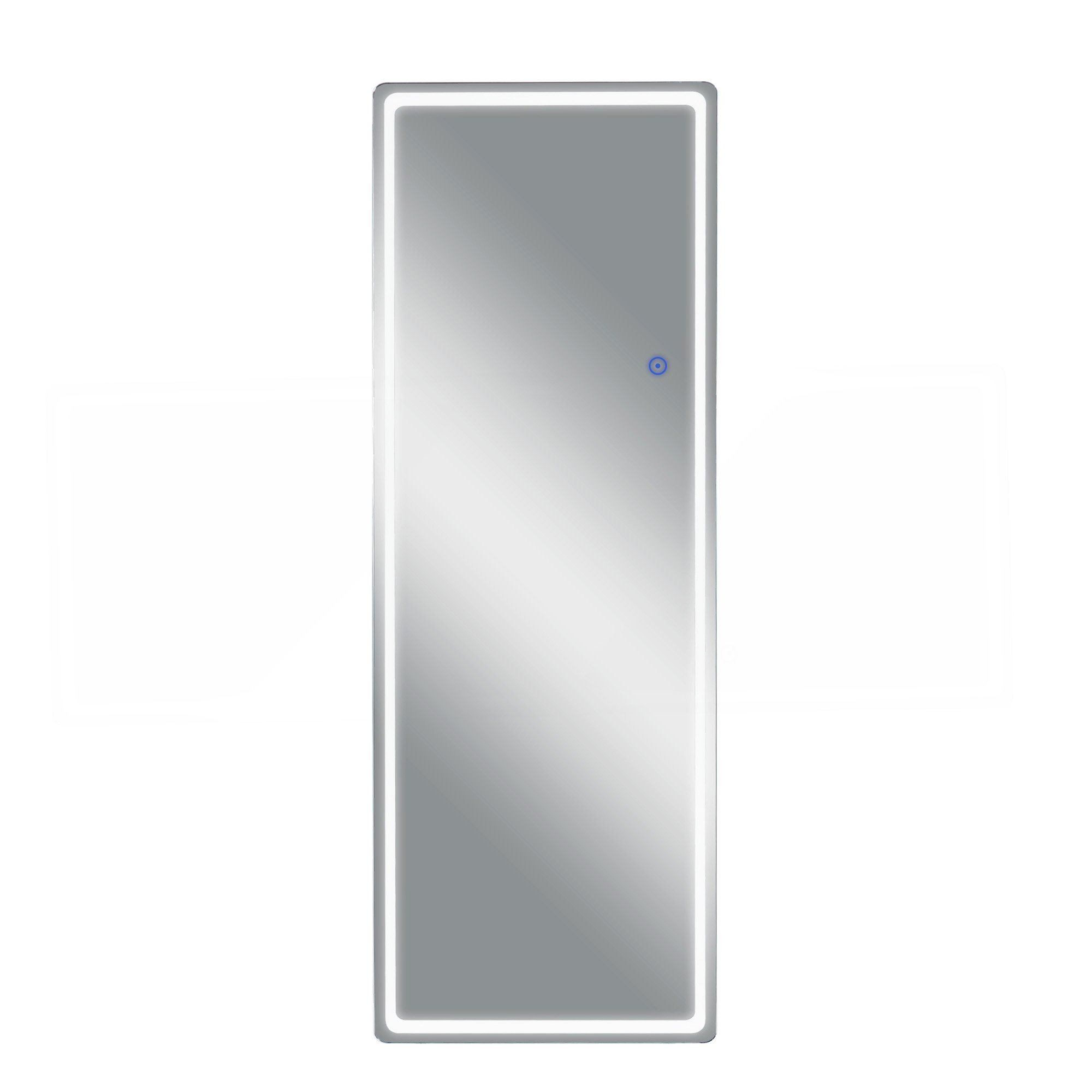 Ivy Bronx Stylish Standing Mirror With Full-Body Reflection And Elegant ...