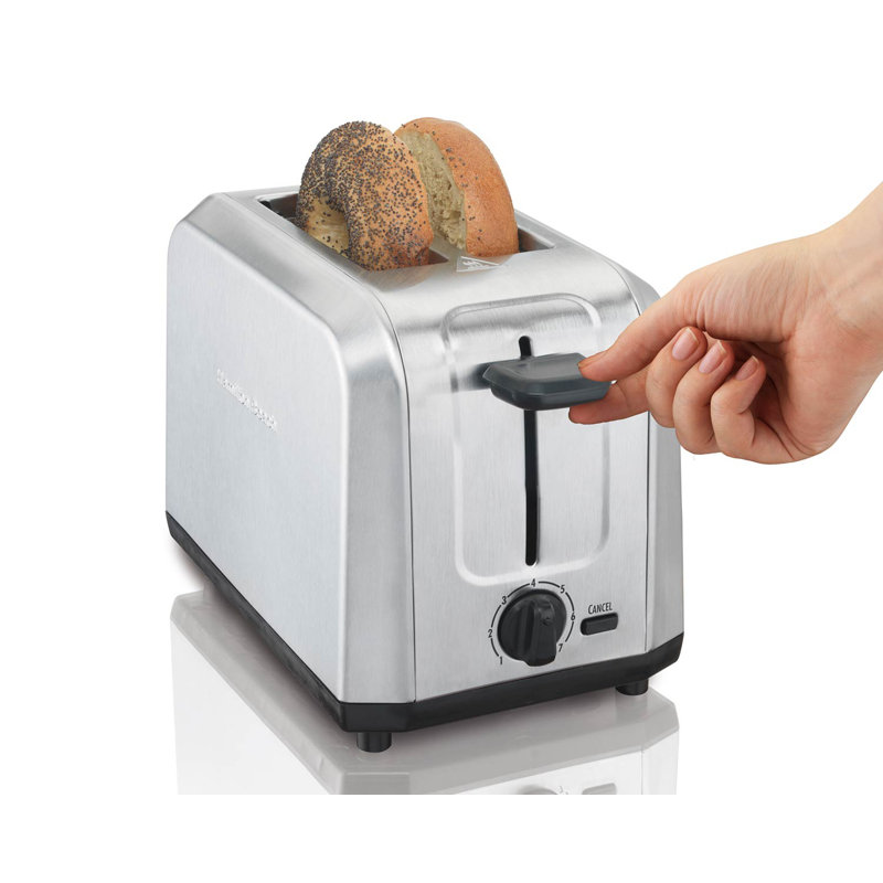 Hamilton Beach® Brushed Stainless Steel Toaster & Reviews | Wayfair