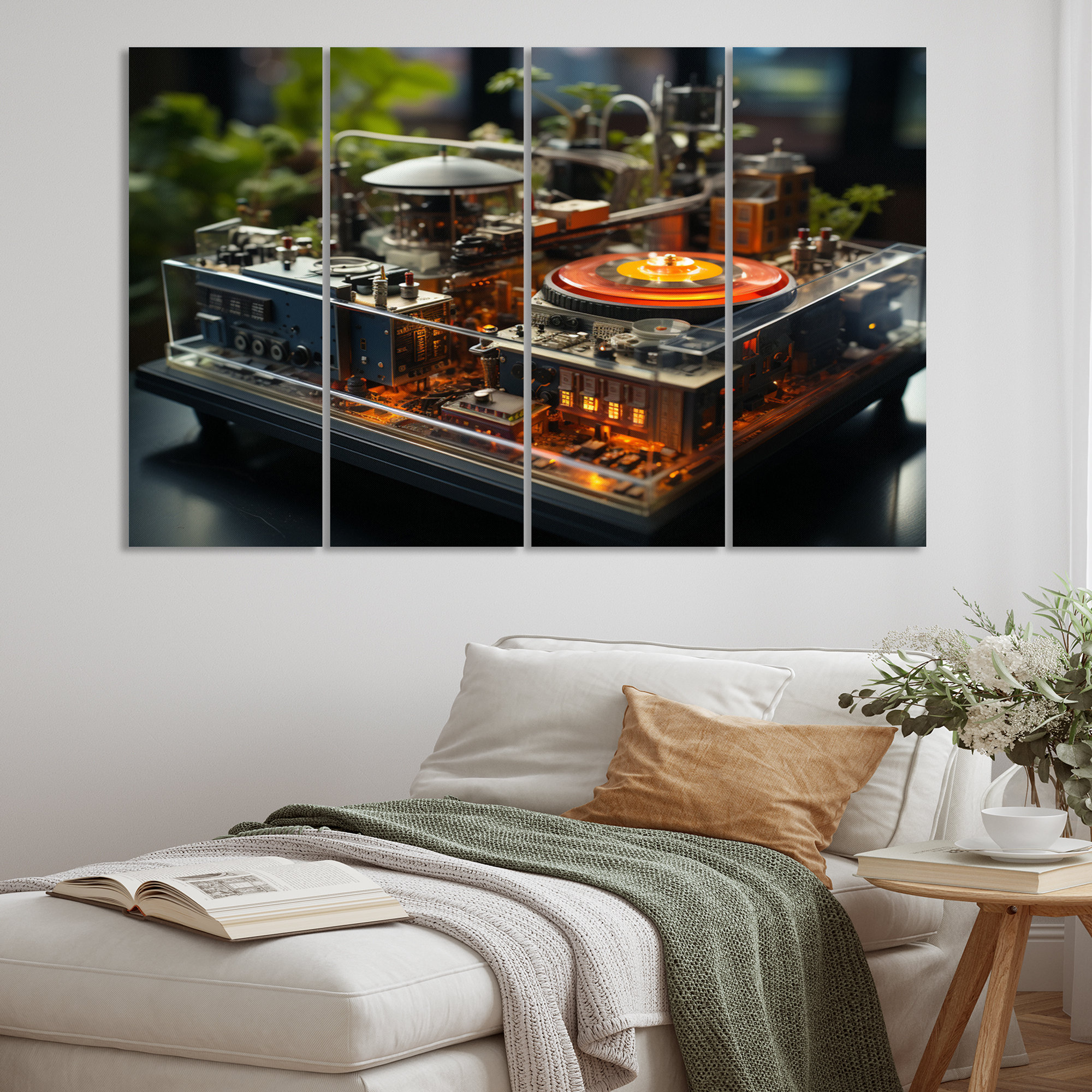 Latitude Run® Vinyl Macro Photography II - Music Wall Art Print - 4 ...