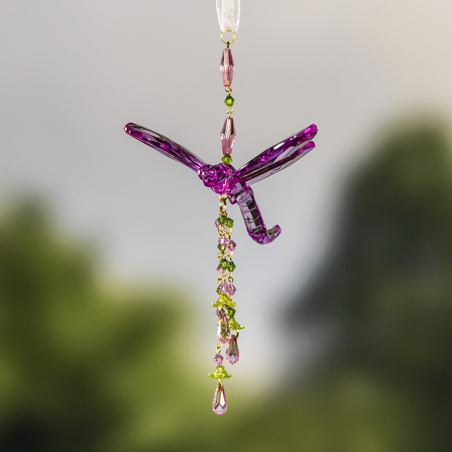Arlmont & Co. Katrese Assorted Hanging Acrylic Dragonfly Chain ...