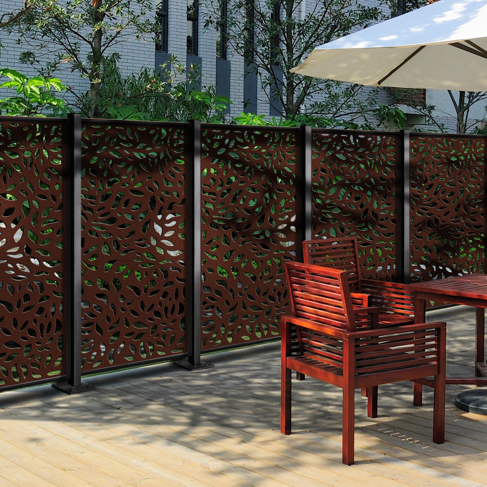 DESIGN-VU Bahama Decorative Privacy Panel & Reviews - Wayfair Canada