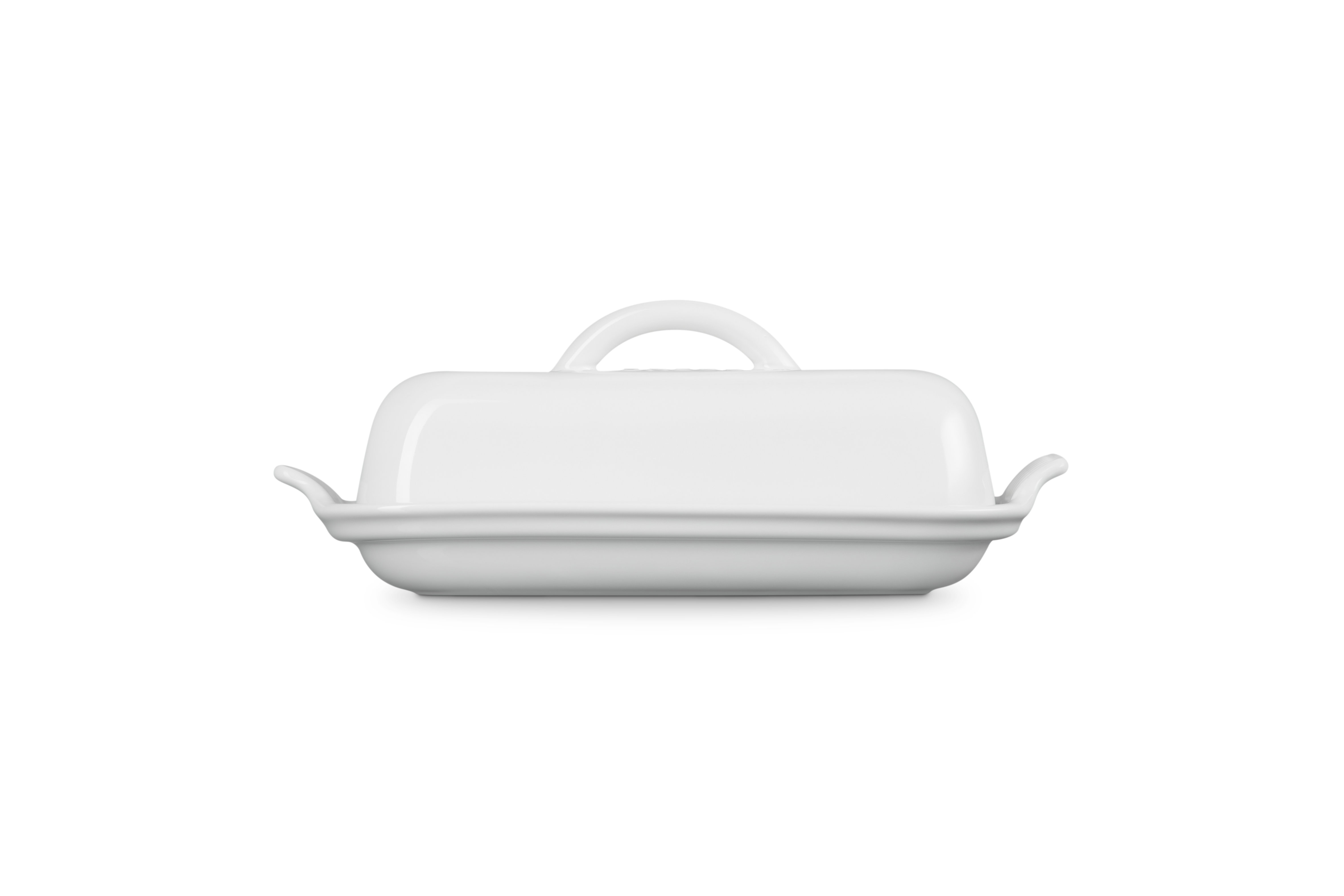 Le Creuset Stoneware Heritage Butter Dish White | Perigold