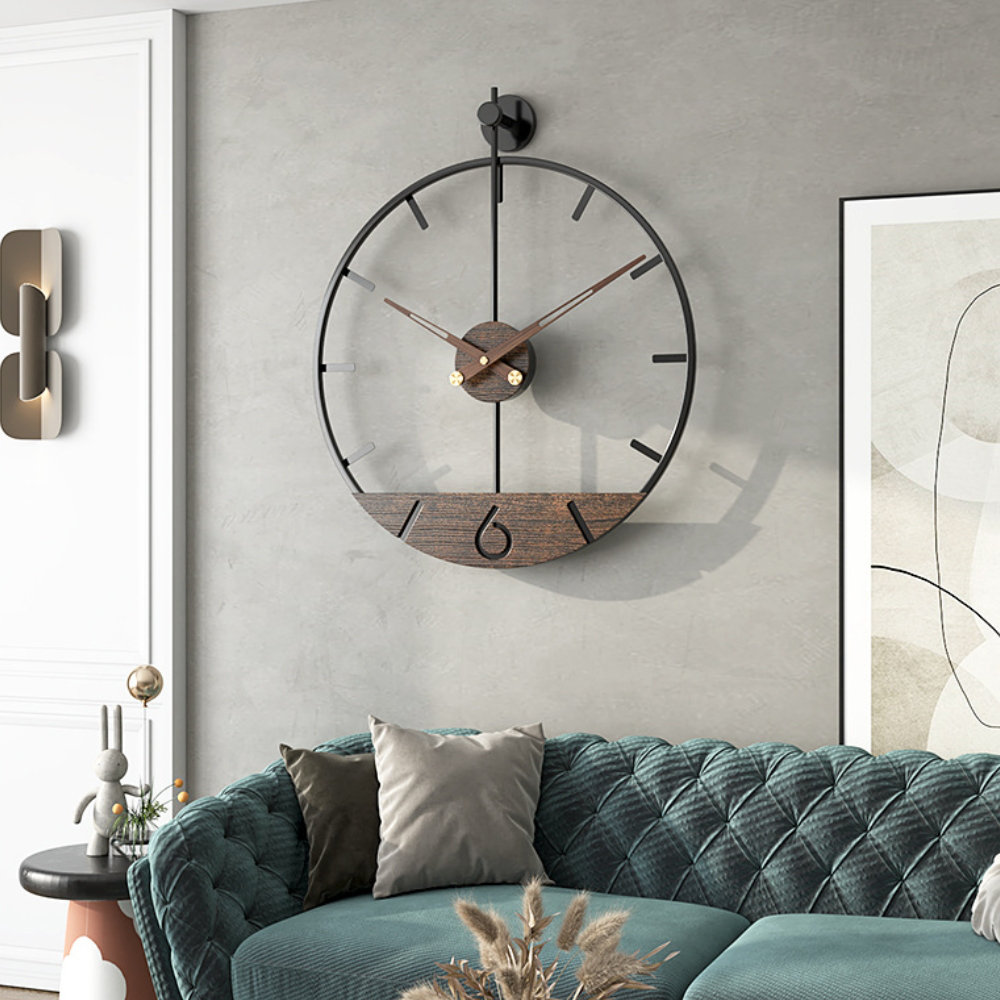17 Stories Thehan Wall Clock | Wayfair