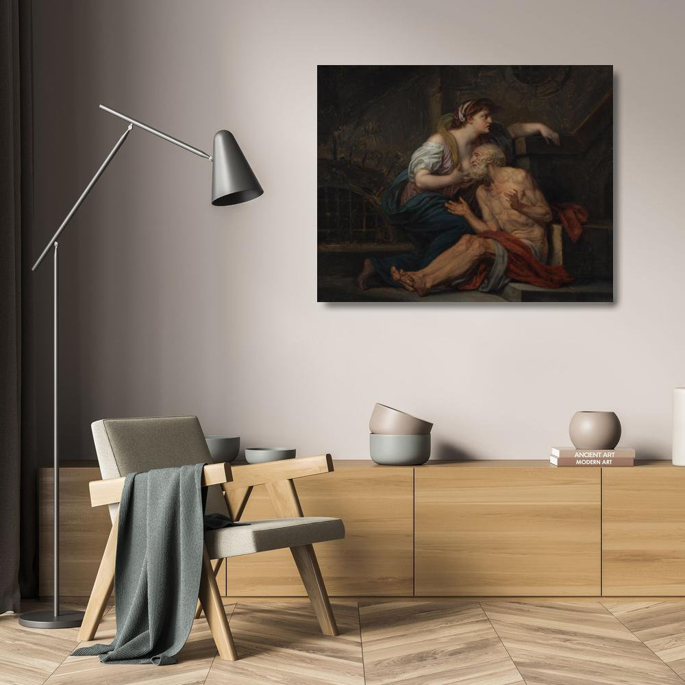 Lark Manor™ "Cimon and Pero; ‘Roman Charity’" by Jean-Baptiste Greuze ...