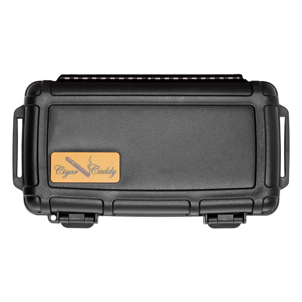 Cigar Caddy 3540 Travel Cigar Humidor, Holds 15 Cigars, Waterproof ...