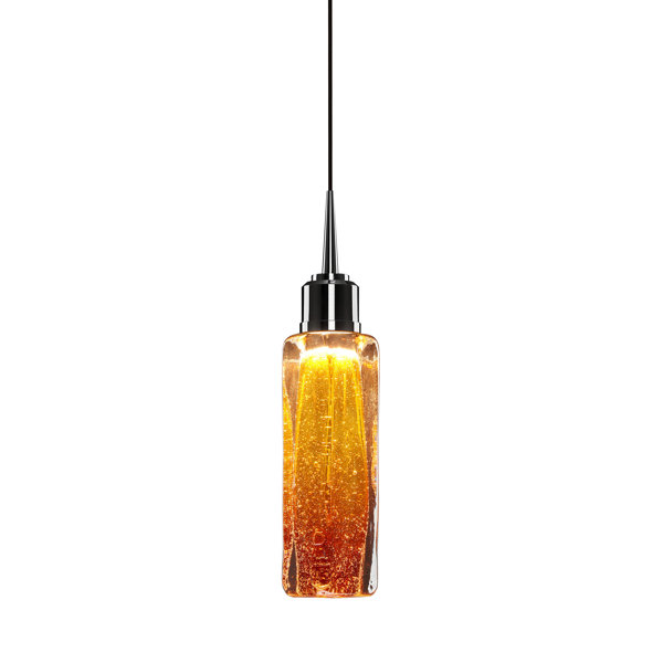 Bruck 1 - Light Chrome LED Single Pendant - Wayfair Canada