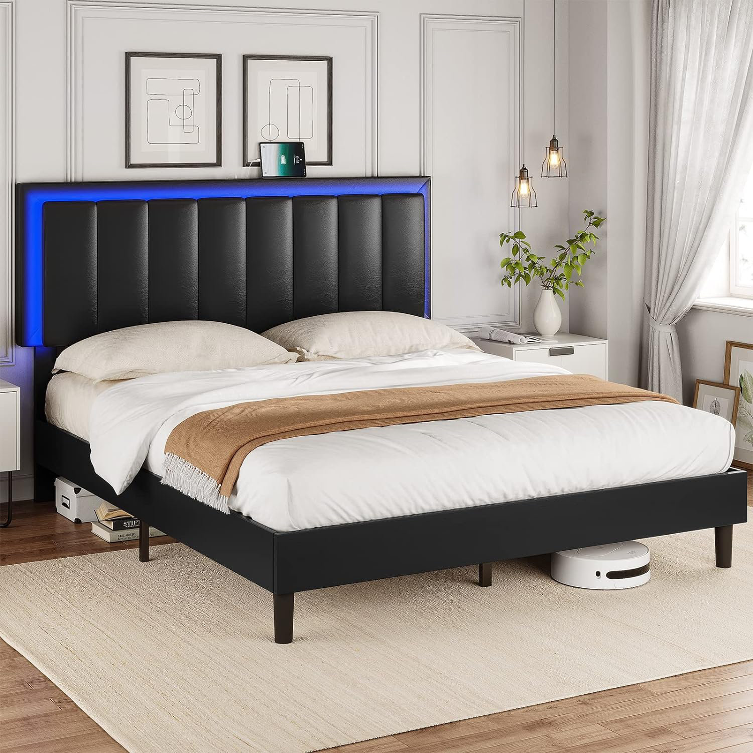 Brayden Studio® Cerwyn Upholstered Standard Bed | Wayfair