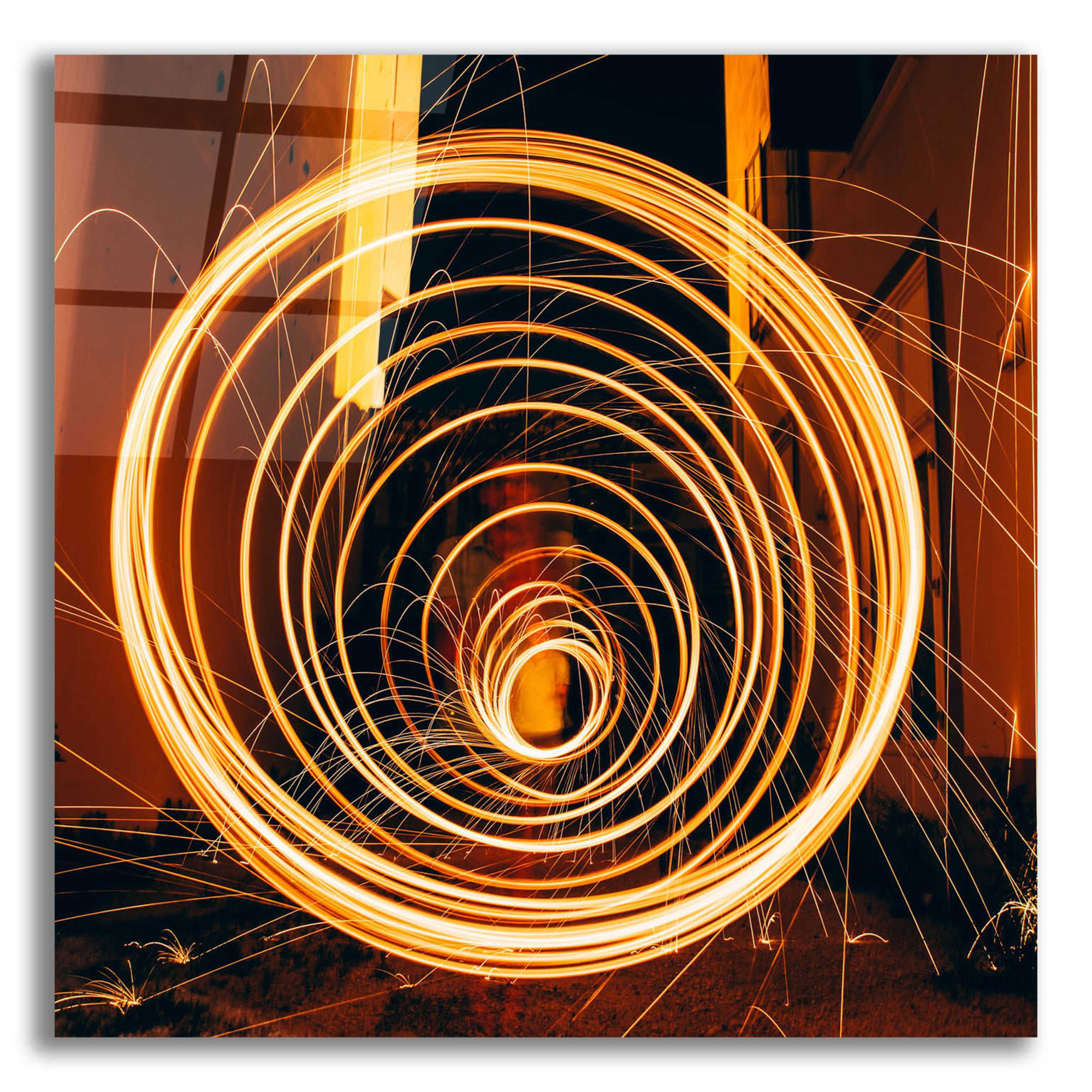 Wrought Studio™ 'Fiery Vortex' By Epic Portfolio Acrylic Glass Wall Art ...