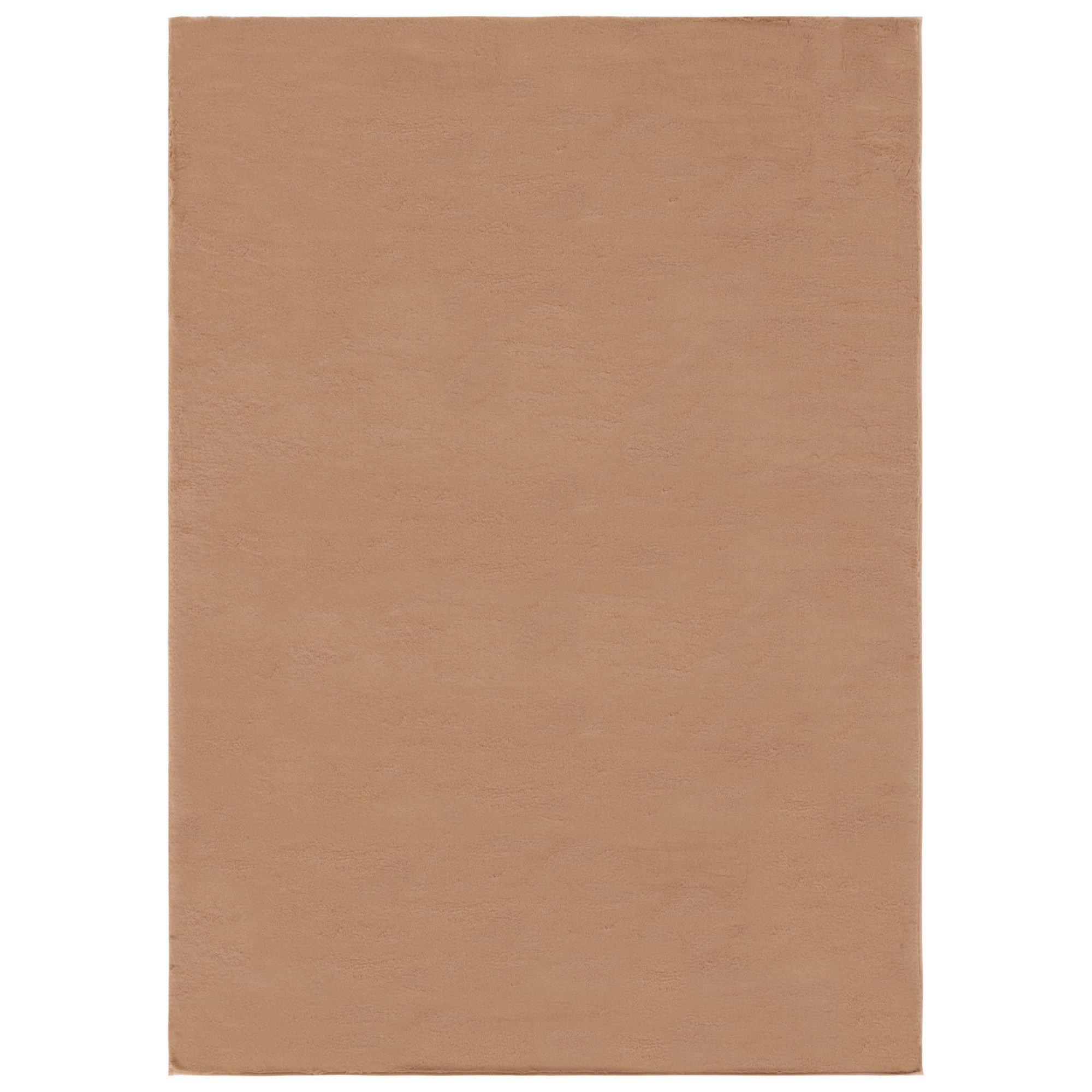 Latitude Run® Faux Rabbit Fur Performance Machine Washable Solid Color ...