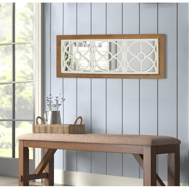 One Allium Way® Yinka Rectangle Decorative Wall Mirror & Reviews | Wayfair