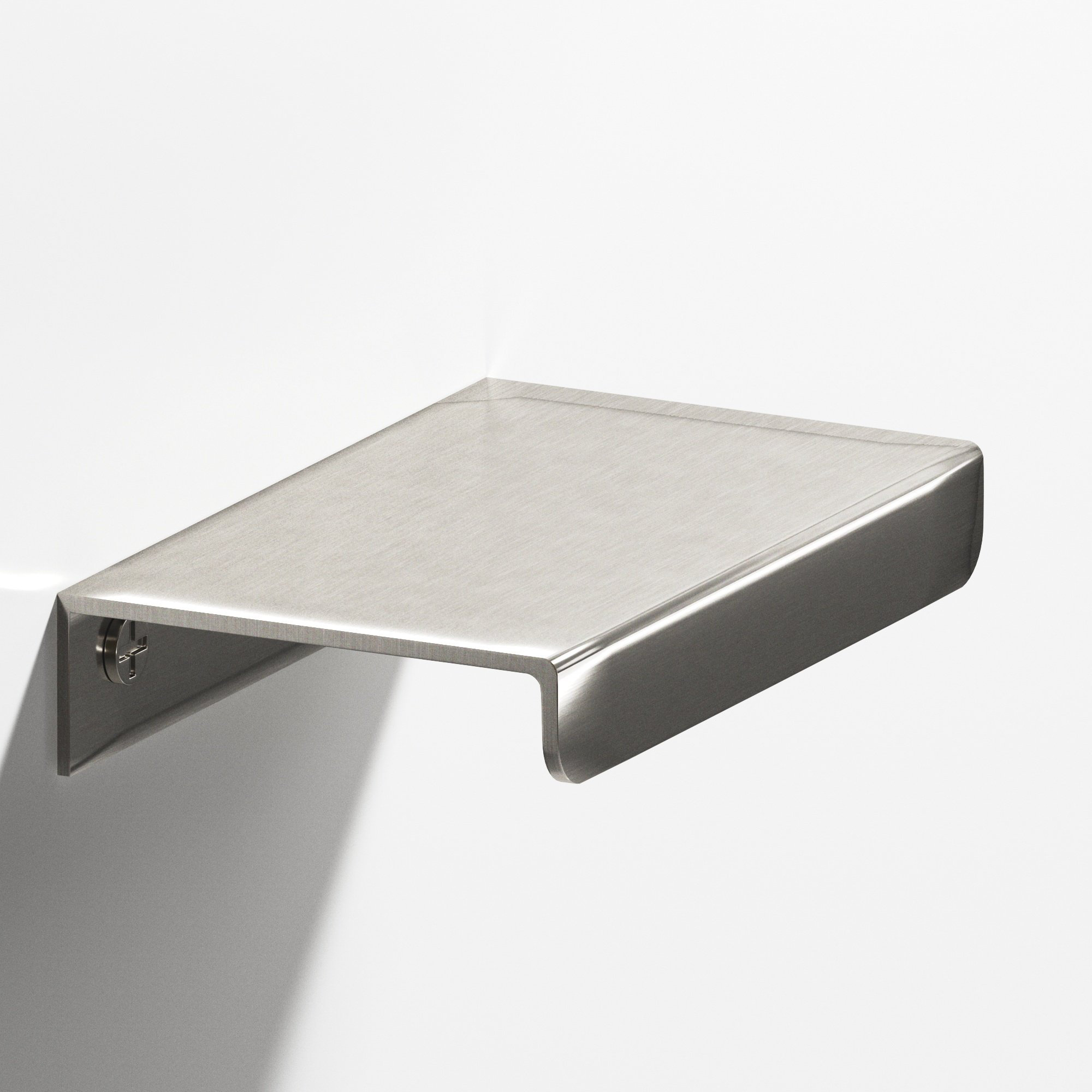 Colonial Bronze Edge Pull With Straight Lip | Wayfair