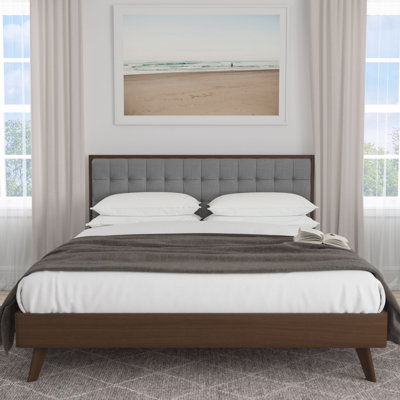 Mercury Row® Sven Upholstered Platform Bed & Reviews | Wayfair