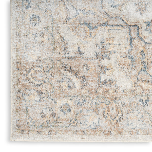 Trent Austin Design® Pritts Performance Gray/Beige Rug & Reviews | Wayfair