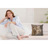 Charlotte Home Furnishings Mucha Emeraude I European Cushion Covers ...
