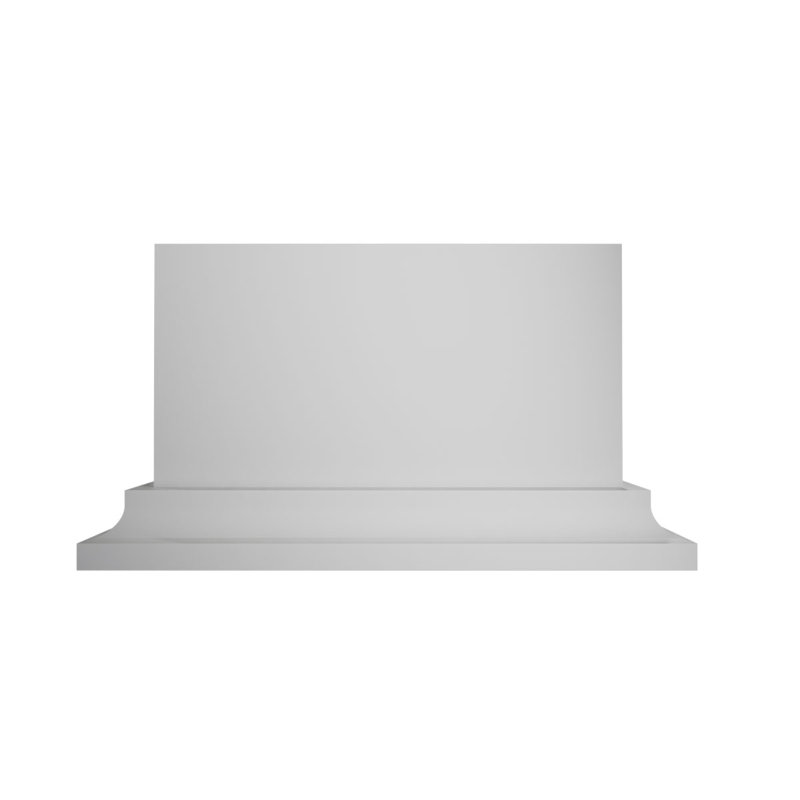 Ekena Millwork Balustrade Rail Support Block, Factory Primed ...