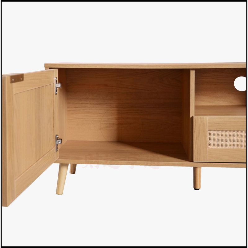 Bay Isle Home™ Rattan TV Stand for TVs up to 85'' | Wayfair