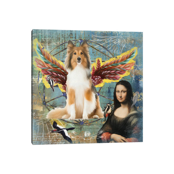 East Urban Home " Shetland Sheepdog Sable Sheltie Angel " by Nobility ...