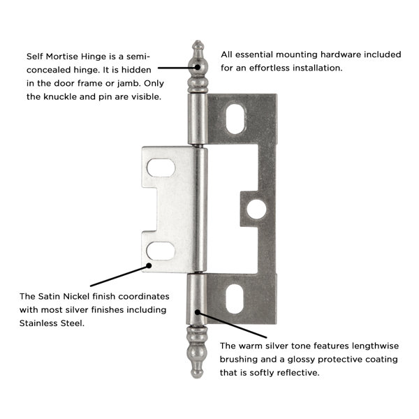 HickoryHardware Free Swing Door Hinge & Reviews | Wayfair