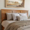 Red Barrel Studio® Madison Solid Wood Platform Bed with Panel Footboard ...
