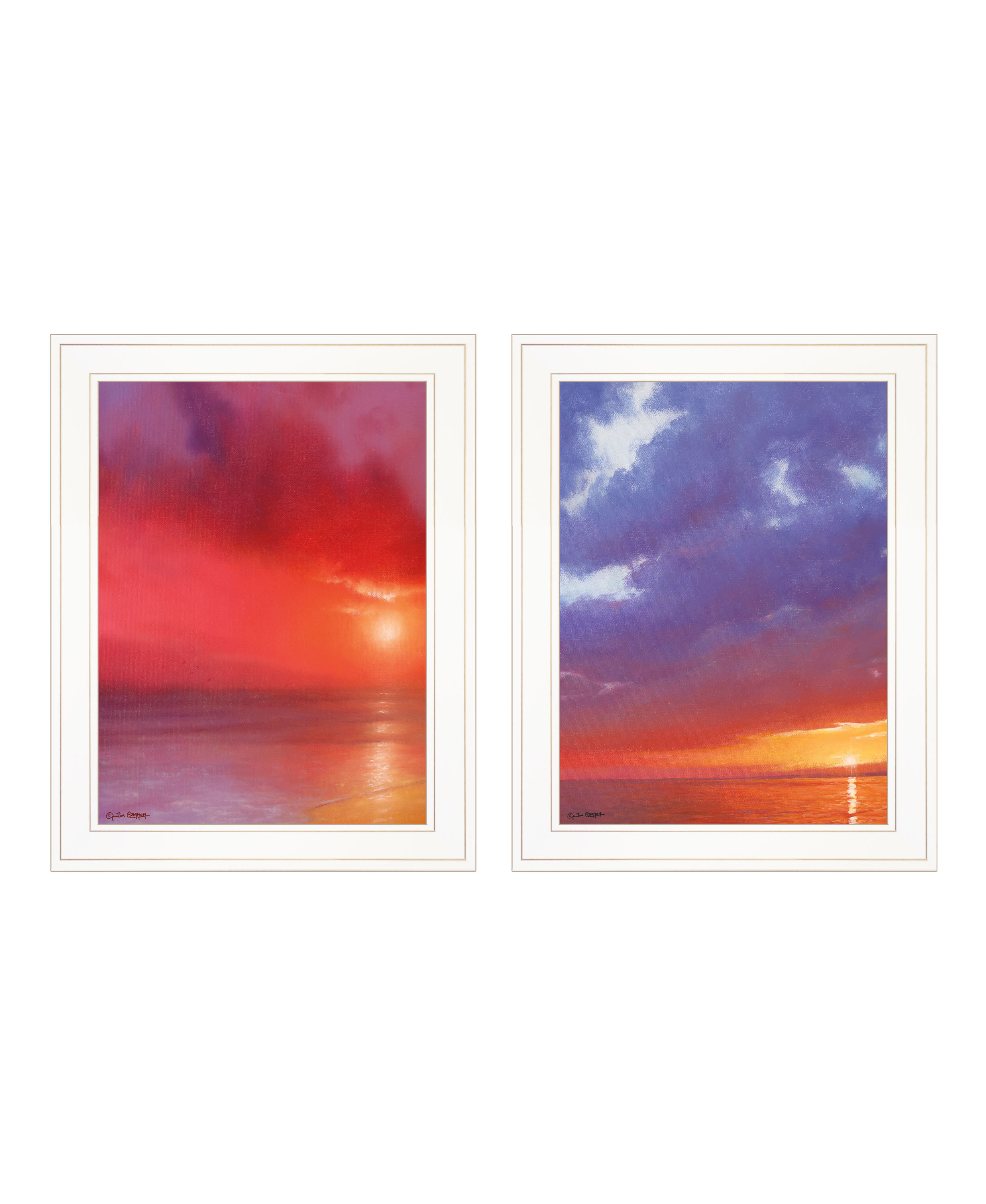 Dovecove Sunset By Tim Gagnon, Ready To Hang Framed | Wayfair