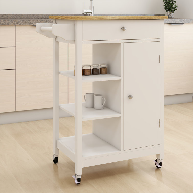 Wildon Home® Favreau Metal Kitchen Cart - Wayfair Canada